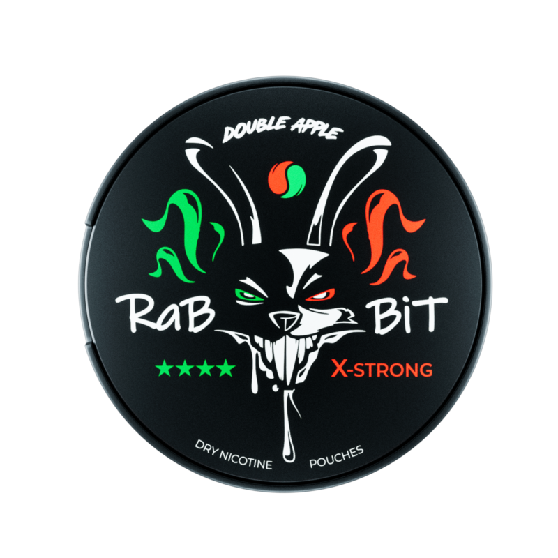 RABBIT DUBBLE APPLE NICOPOD - KHALEEJ VAPE DUBAI UAE